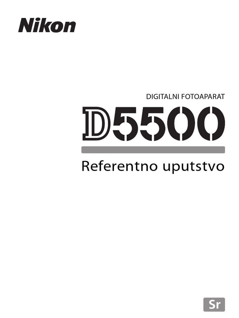 Nikon D5500 Manual SR | PDF