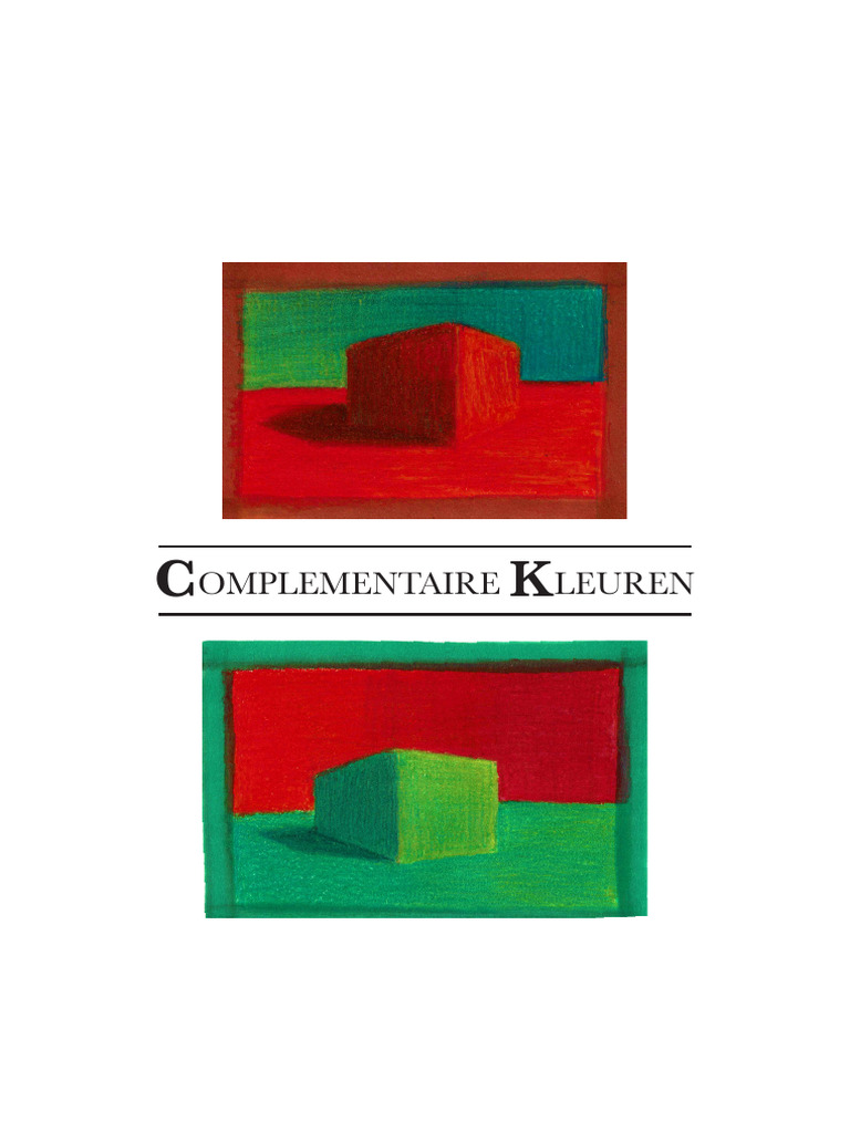 Tutorial Complementaire Kleuren | PDF