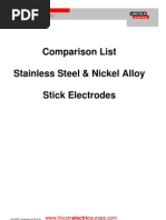 Filler Metal Selection Chart | PDF