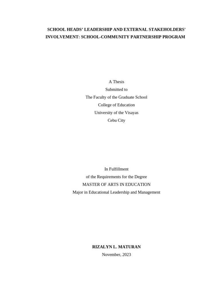 (Revised) Imrad Format Research - Chapter 1-5 | PDF | Transformational ...