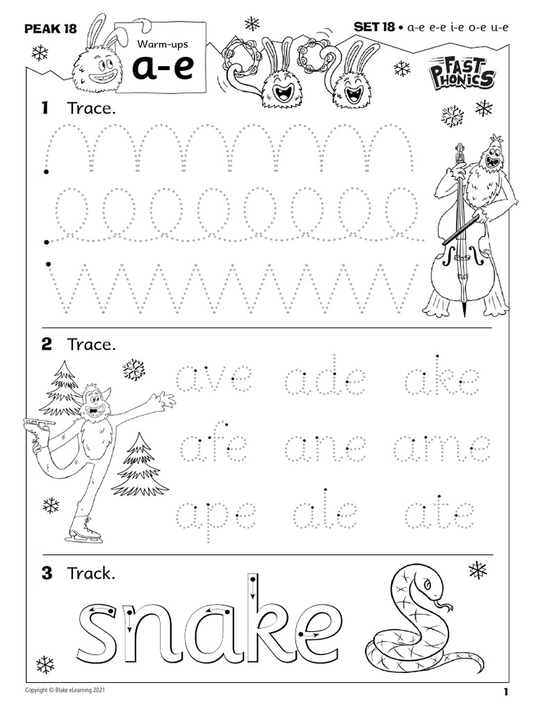 Phonics Warm-ups: Vowel Patterns | PDF