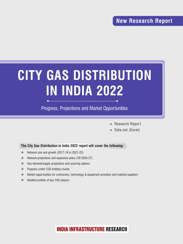 City Gas Distribution in India 2022 | PDF | Natural Gas | Liquefied ...