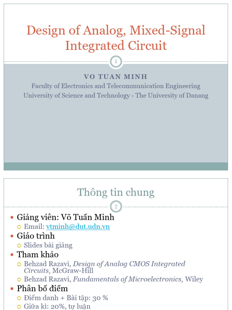 1 CMOS Basics | PDF | Field Effect Transistor | Mosfet