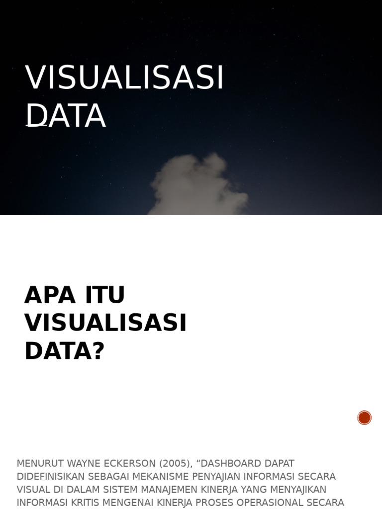 Pengantar Visualisasi Data Untuk Menganalisa Data | PDF
