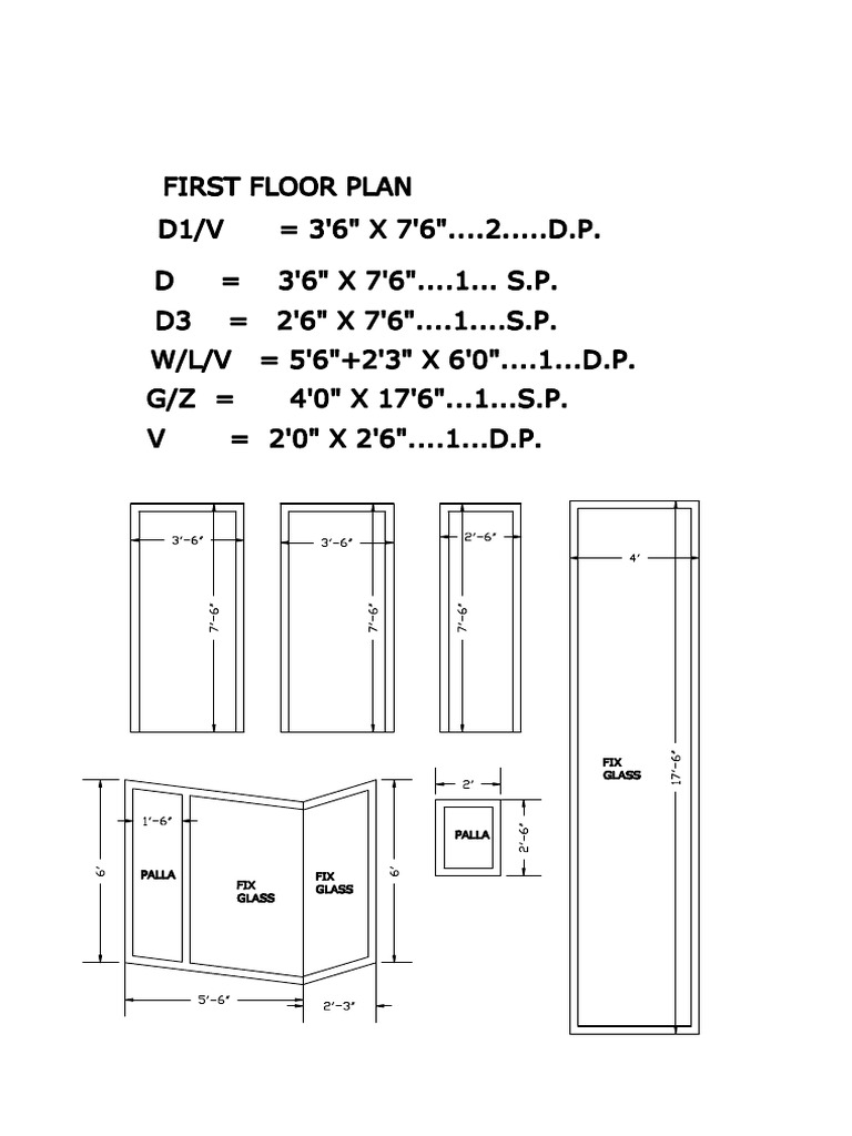 First Floor Windows | PDF