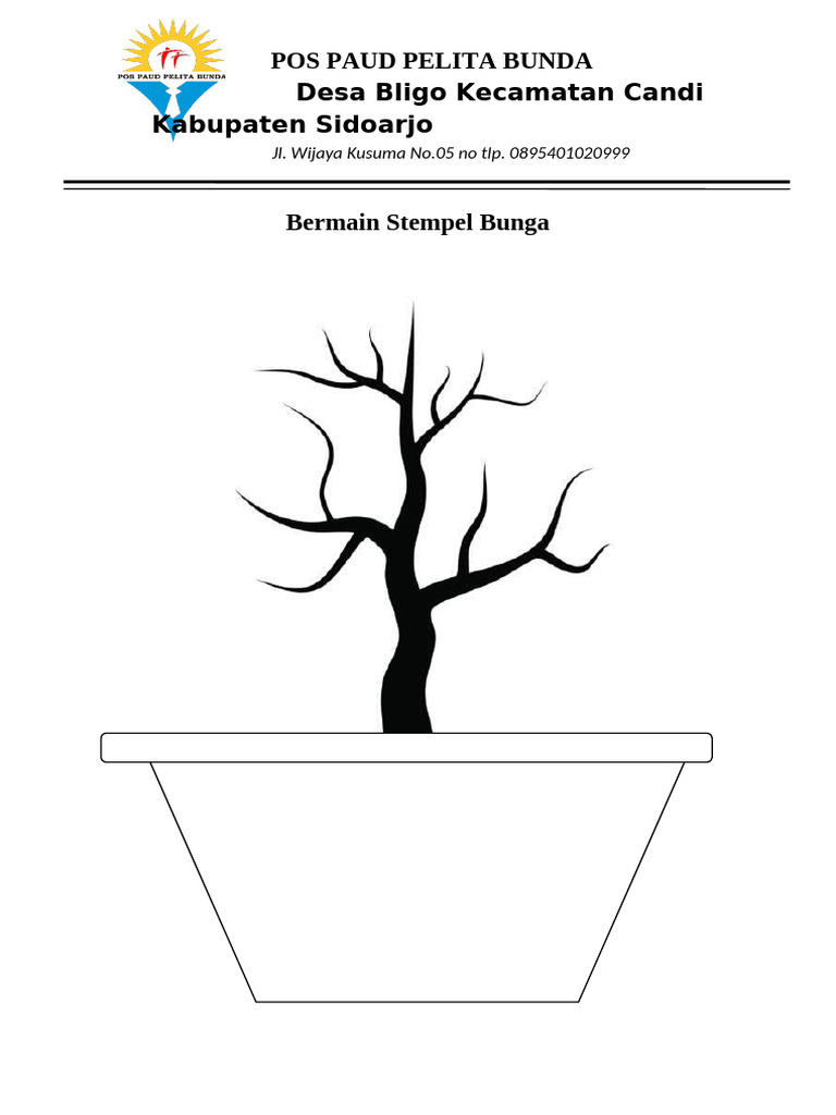 Stempel Tamanan Bunga | PDF
