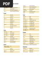 Figma Shortcut Keys for Windows | PDF | Control Key | Shape