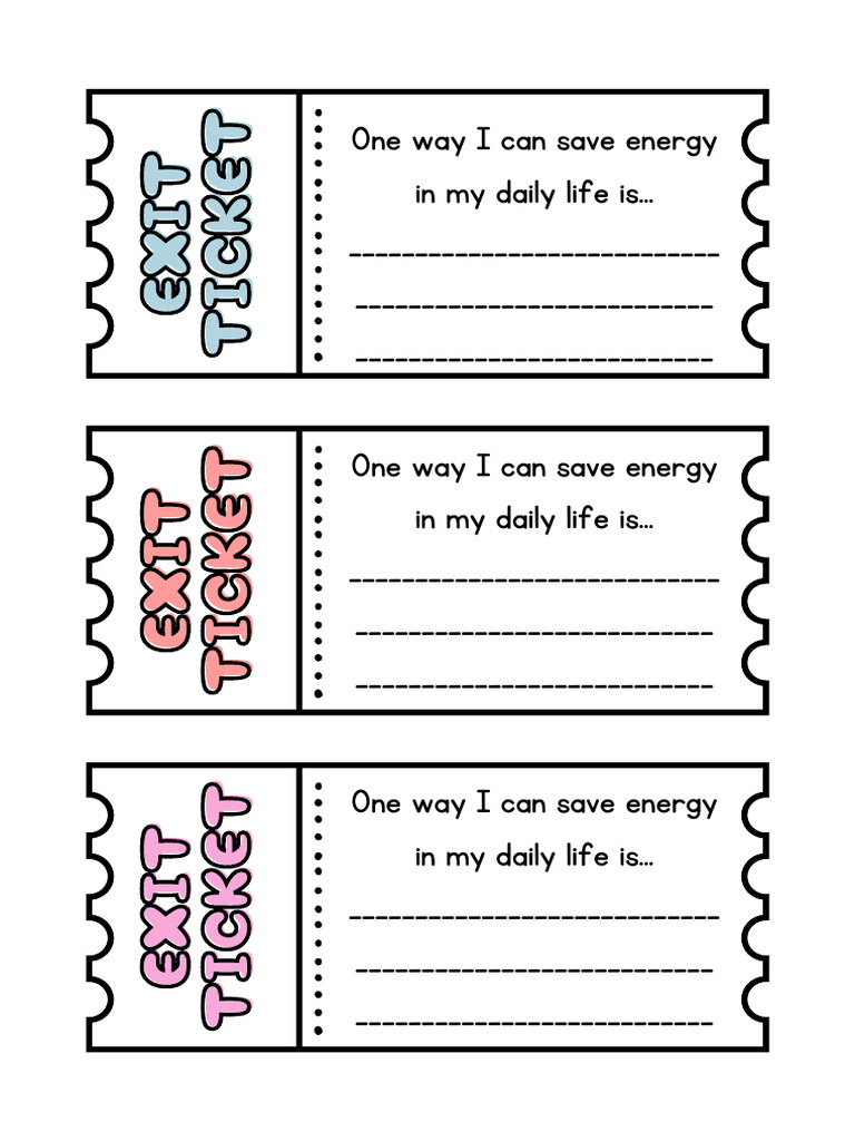 Exit Tickets Geography | PDF