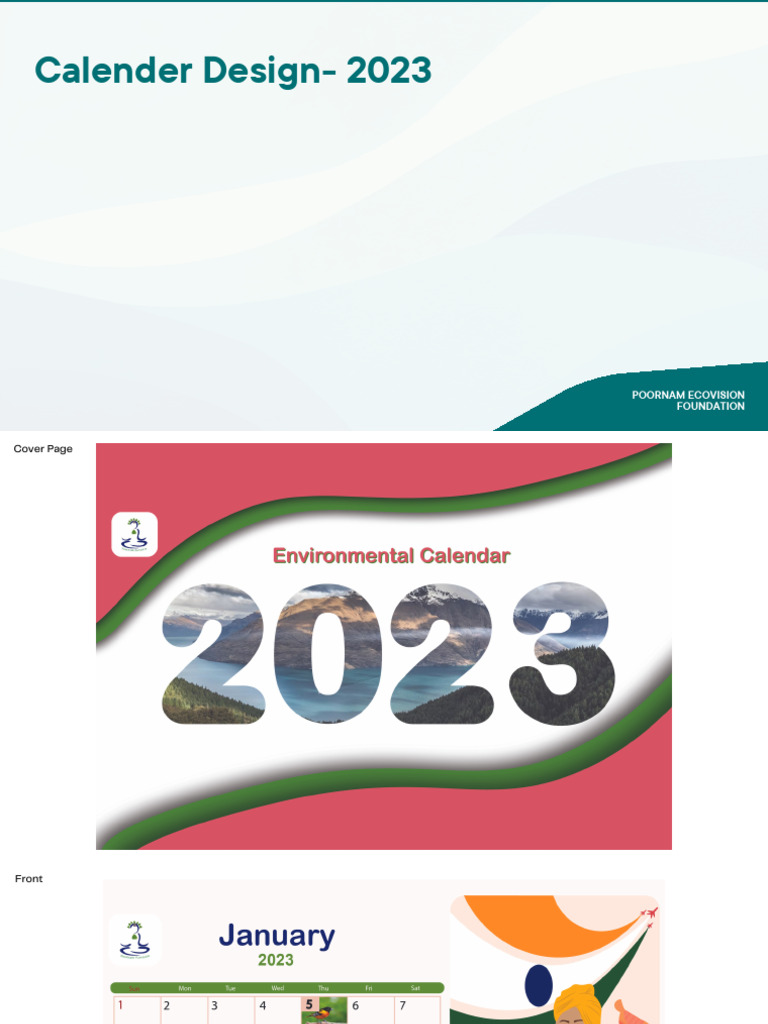 Environmental Calendar 2023 | PDF