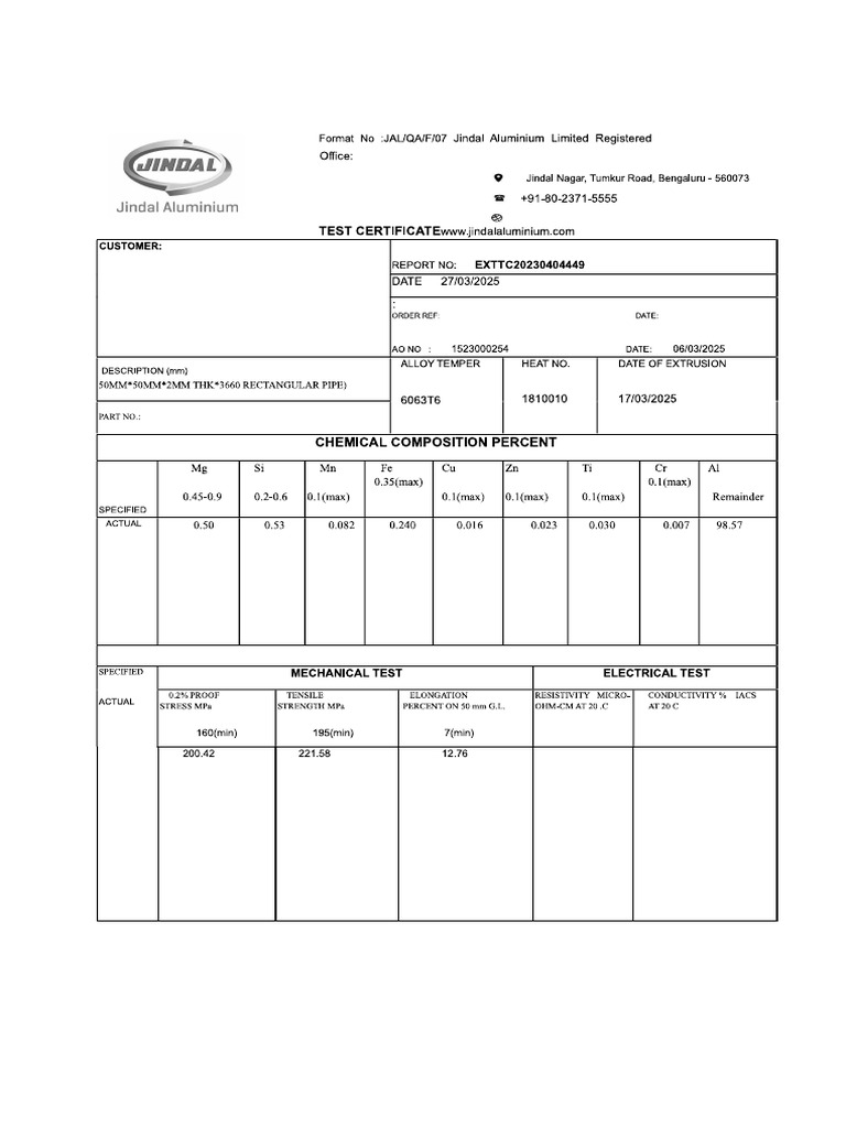 Aluminium | PDF