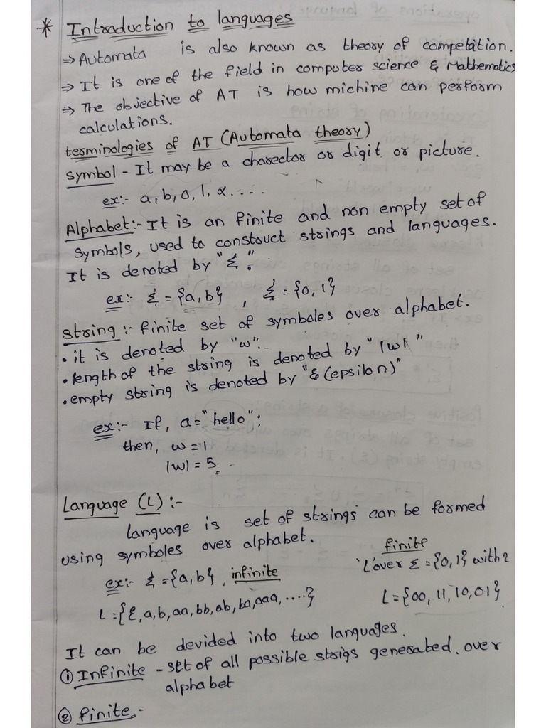 Unit 1 Atcd | PDF