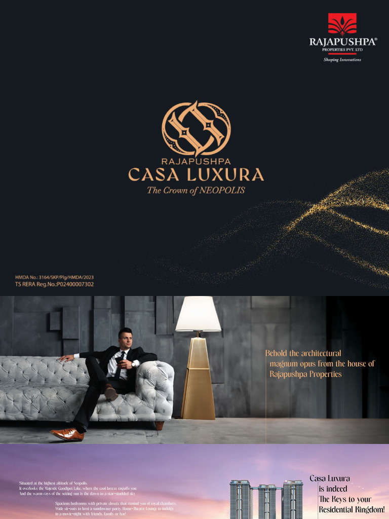 Rajapushpa Casa Luxuria Brochure | PDF