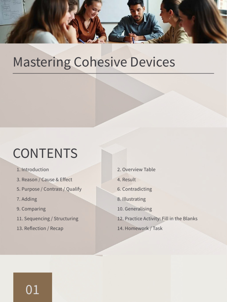 Mastering Cohesive Devices | PDF | Human Communication