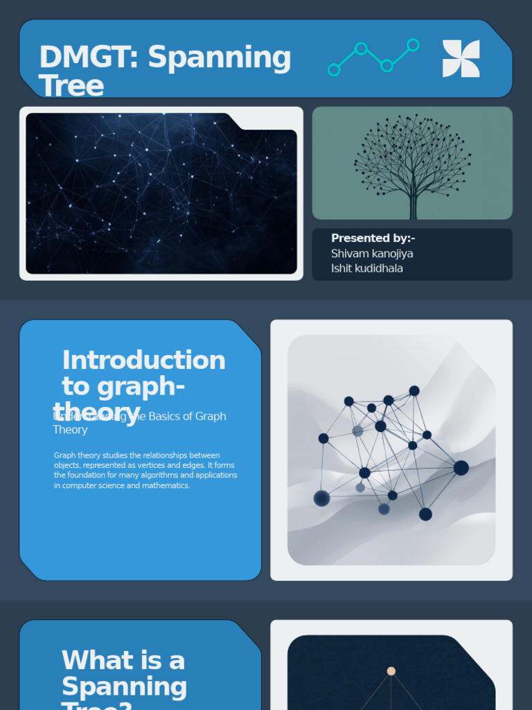 Presentation - Spanning Tree | PDF | Graph Theory | Applied Mathematics