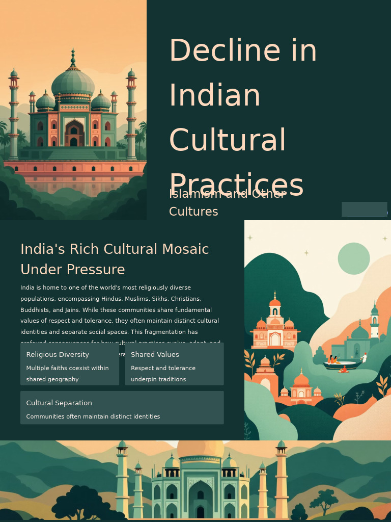 Decline in Indian Cultural Practices | PDF | Religious Pluralism ...