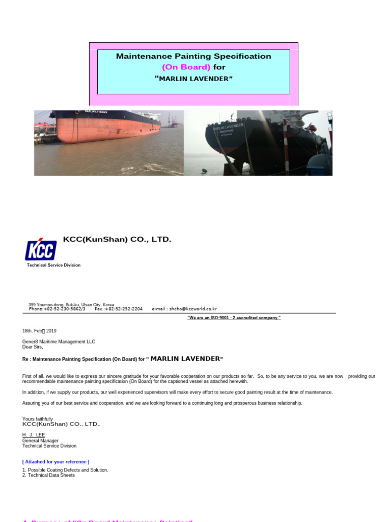 Onboard Maintenance Painting Guide | PDF | Paint | Dust