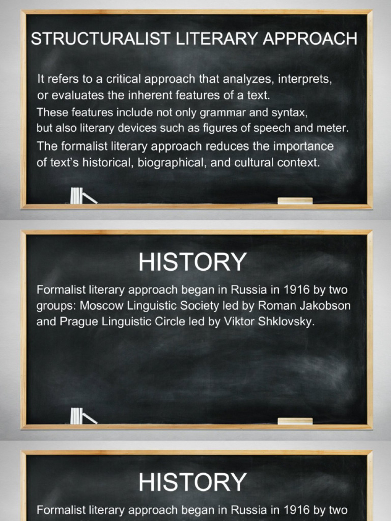 Formalist Approach | PDF