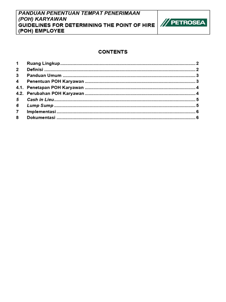 PTP-HR-GD-G-0068 - Guidelines For Determining The Point of Hire (POH ...