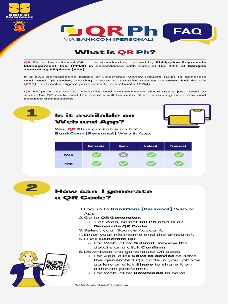 Generate and Use QR Ph Codes | PDF | Qr Code | Mobile App