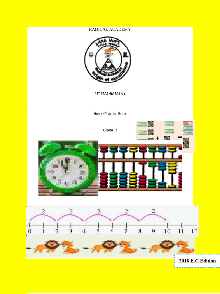 Grade 2 Mathematics Home-Practice Guide | PDF | Multiplication | Planets