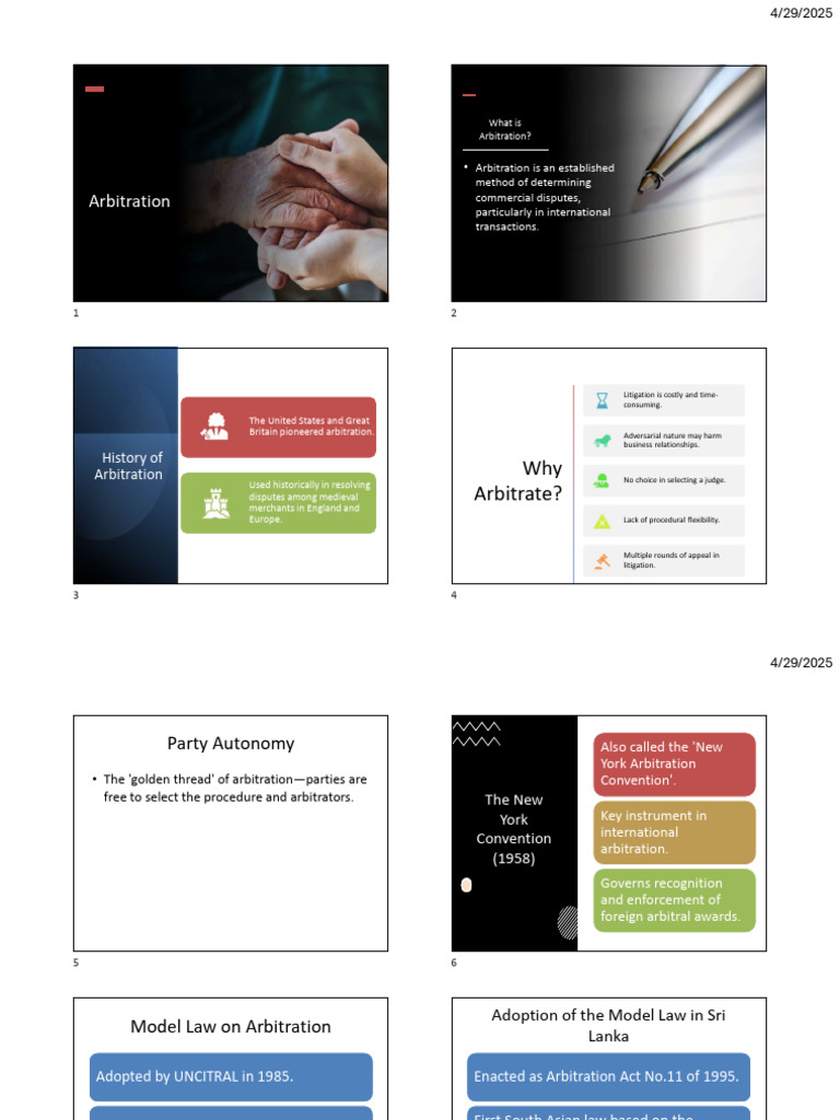 Construction Contract Law TW - Lect 10 | PDF | Arbitration | Justice