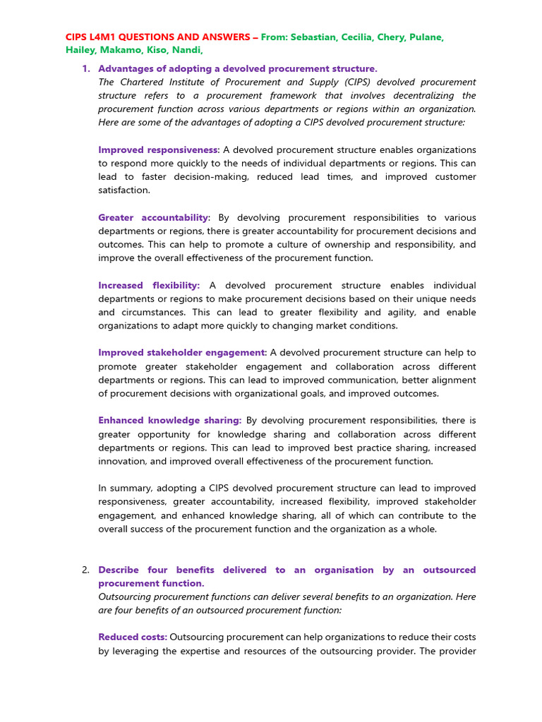 L4M1 - Questions & Answer - Possible Exams Questions. - Final | PDF ...