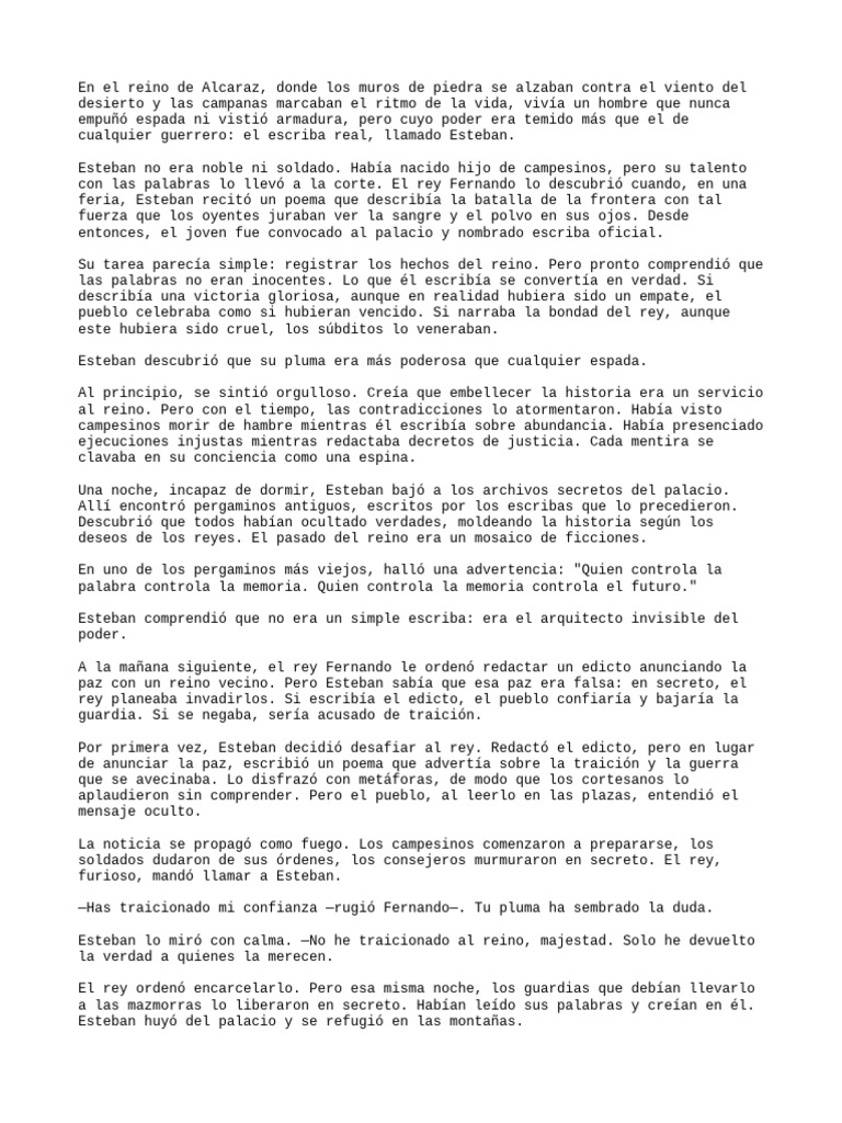 El Escriba de Alcaraz | PDF