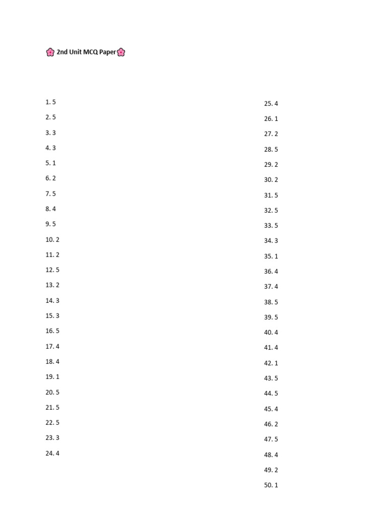 2nd Unit Marknig | PDF