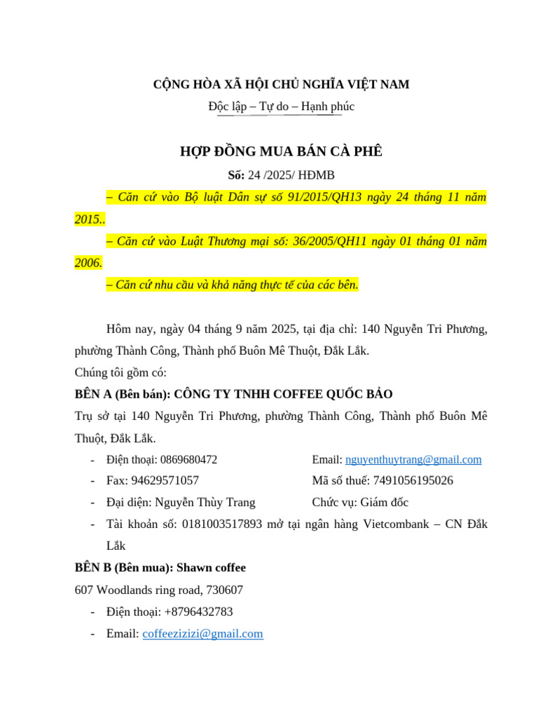 H P Đ NG Mua Bán Hàng Hóa 5 | PDF