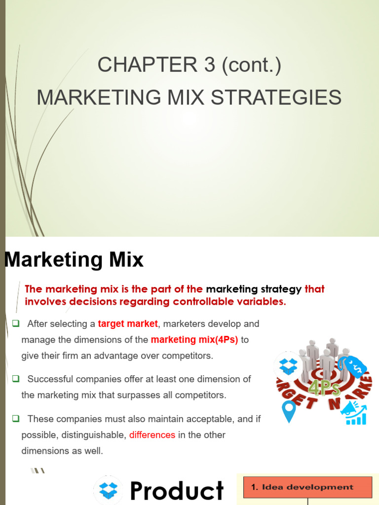 Marketing Mix Strategies Explained | PDF | Pricing | Marketing