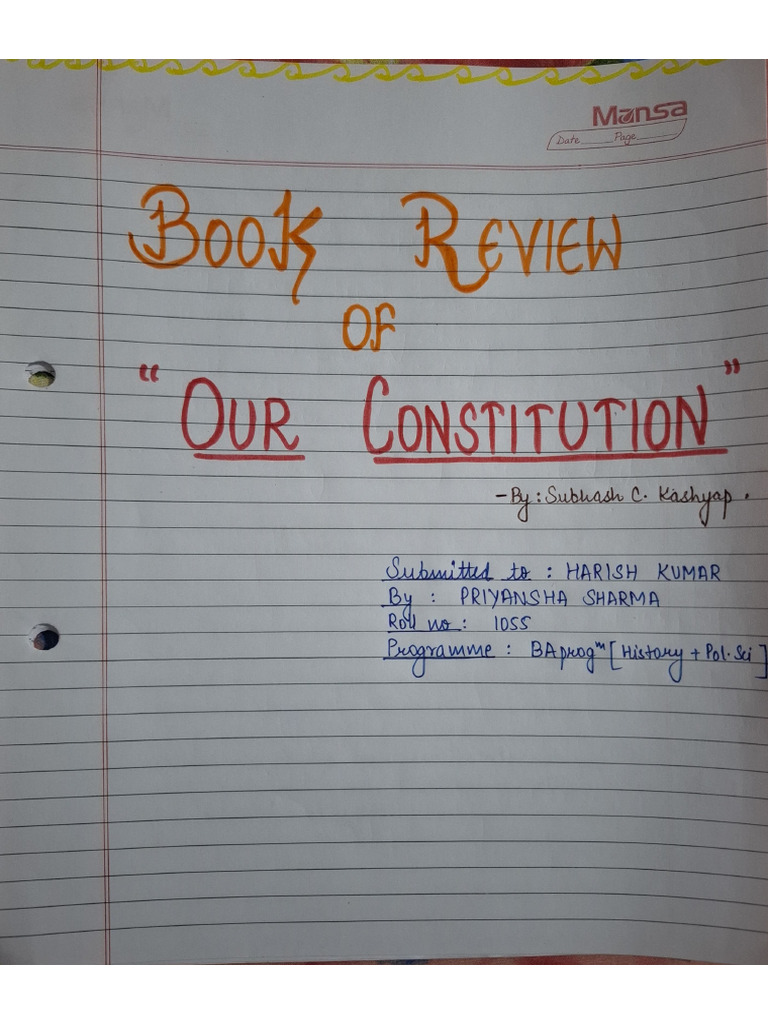 VAC Book Revieww | PDF