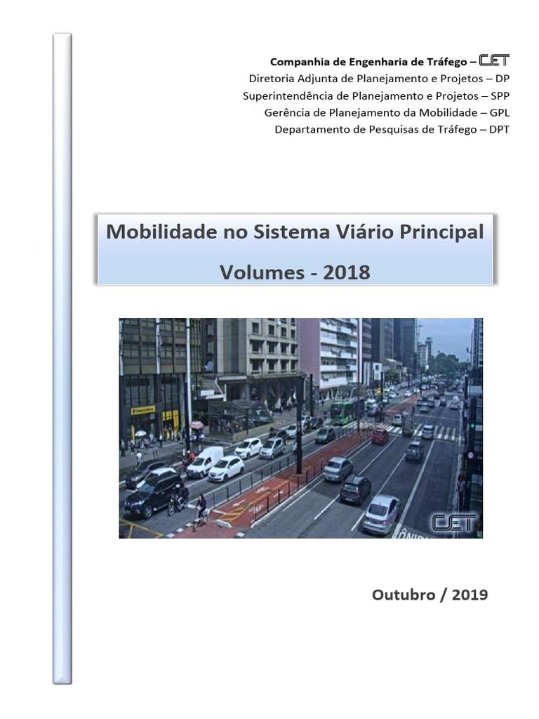 Relatorio MSVP 2018 | PDF | Tráfego | Cidade