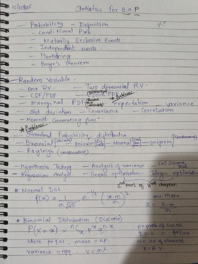Distribution Notes | PDF