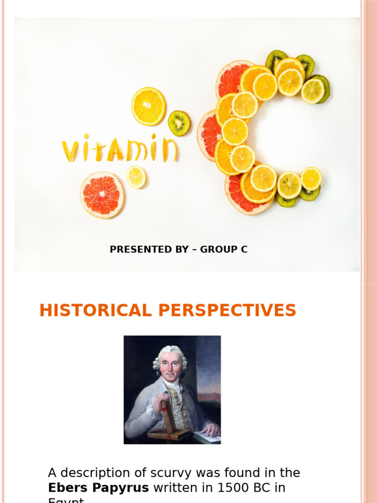 Vitamin C: Functions, Deficiency, and Sources | PDF | Vitamin C | Vitamin
