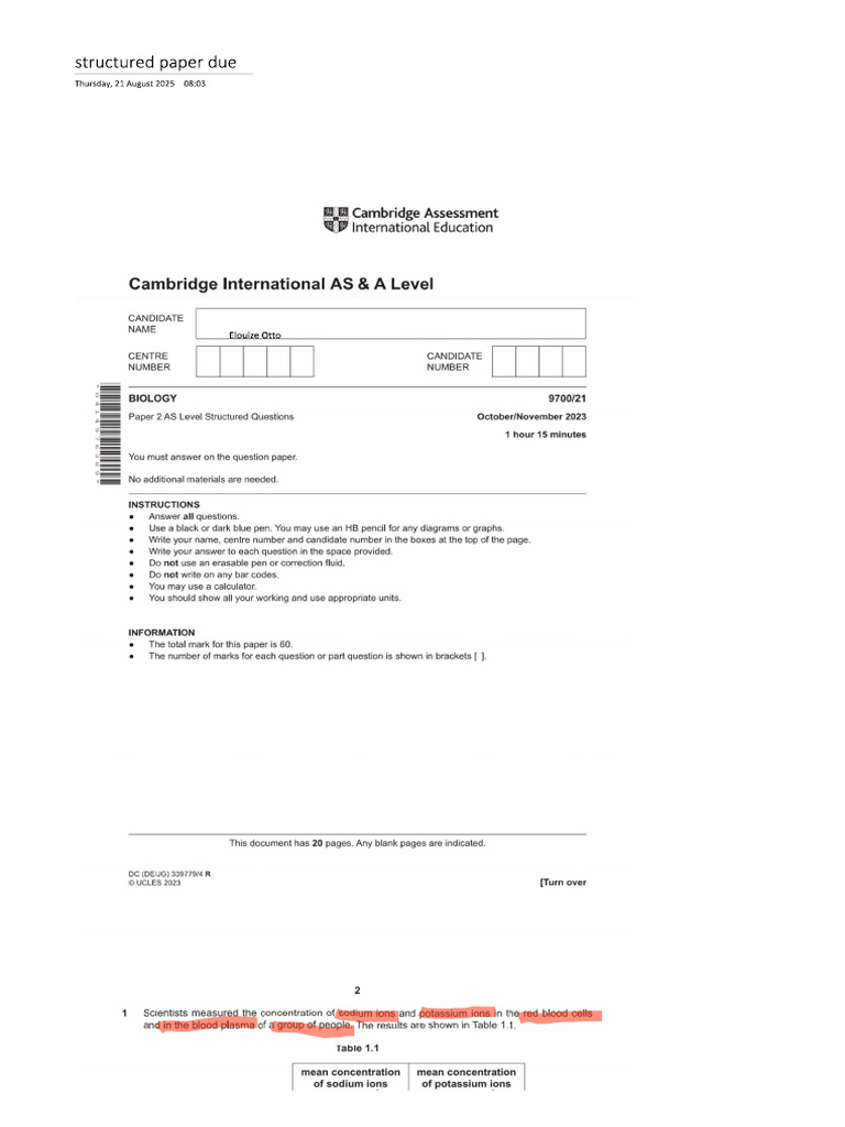 Structured Paper Complete | PDF