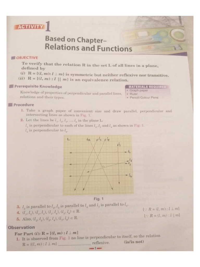G12 Math Practical Activity 1 | PDF