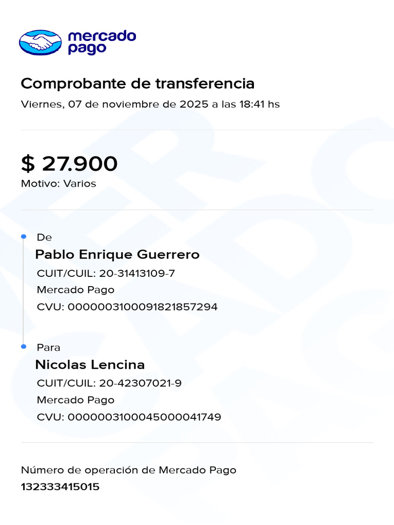 Comprobante 10 | PDF