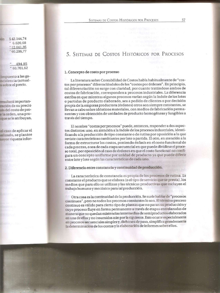 COSTOS POR PROCESOS Cascarini Daniel - Compressed | PDF