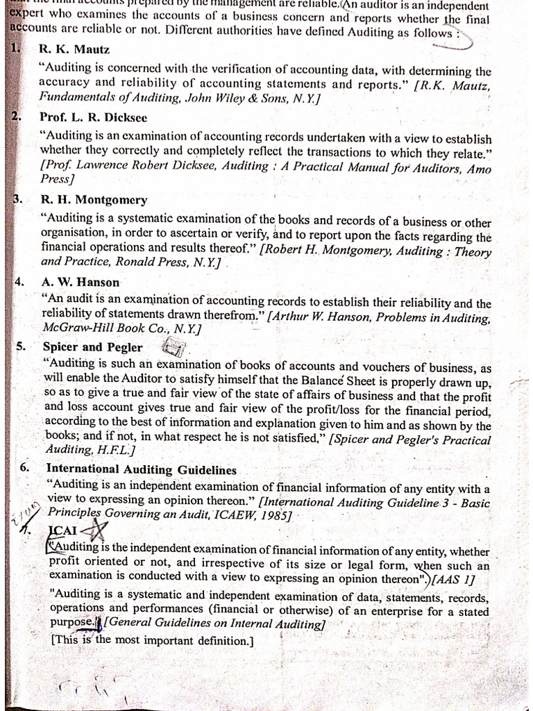 Introduction To Auditing | PDF