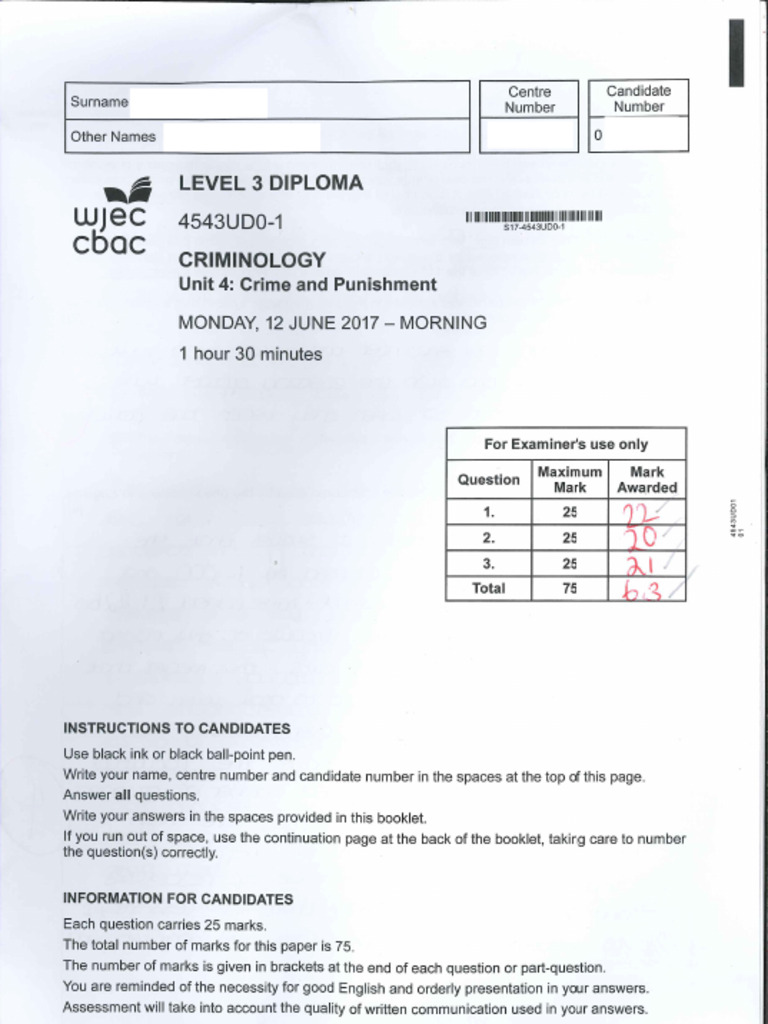 Marked Unit 4 Crim | PDF