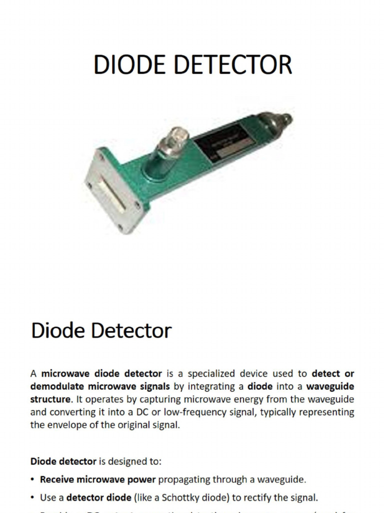 Microwave Component Notes | PDF