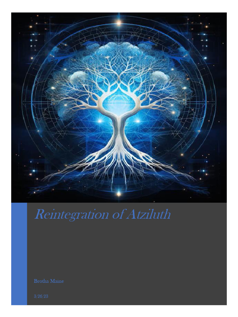 Reintegration of Atziluth | PDF | Adam | Jacob