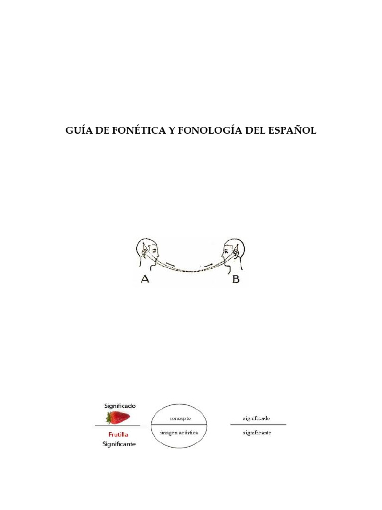 Guía de Fonética y Fonología del Español | PDF | Vocal | Fonema