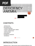 Calculating Iron Deficit with Ganzoni's Formula | PDF