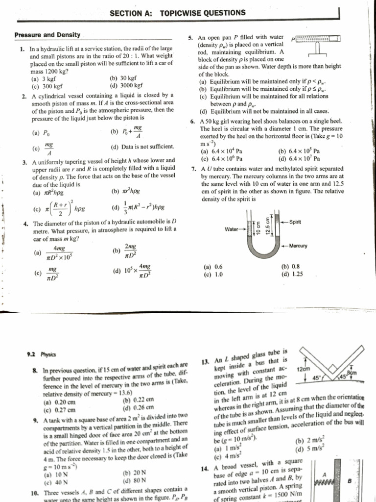 Fluids - Assignment | PDF