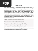 Understanding Ballads and Their Structure | PDF | Metre (Poetry) | Poetry