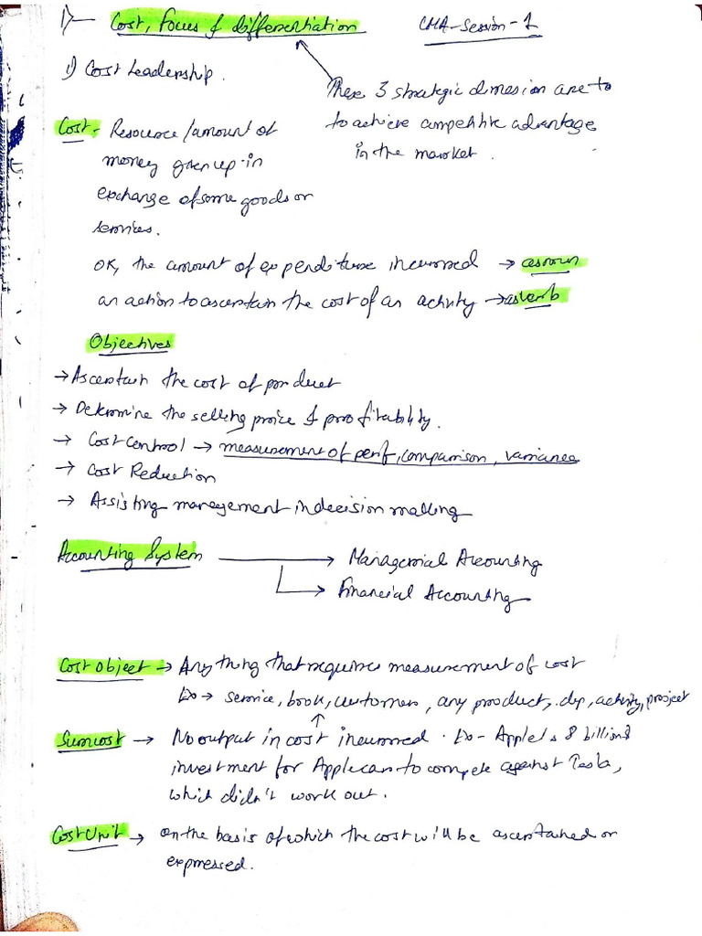 Cost Accounting | PDF