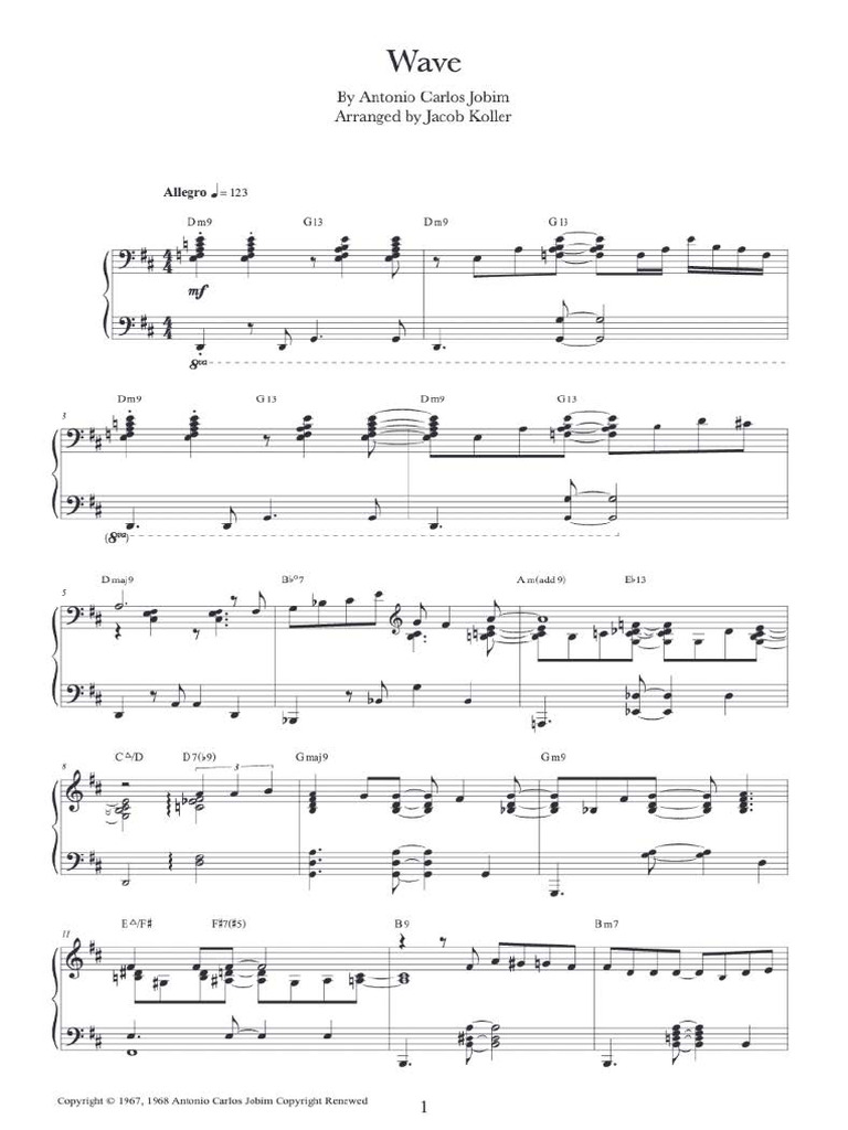 Wave - Jacob Koller | PDF