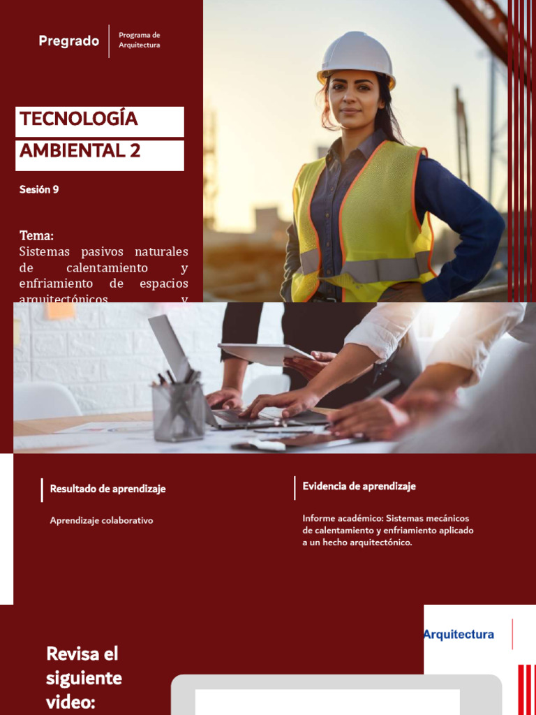 Ppt Ta2 Sesion 9 Plantilla | PDF | Ventilación (Arquitectura)