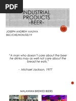 Heineken Brewing Process Overview | PDF | Beer | Fermentation